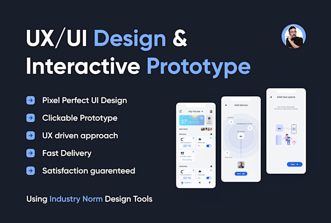 Create an outstanding mobile or web app ux ui design in figma by Bahae ...