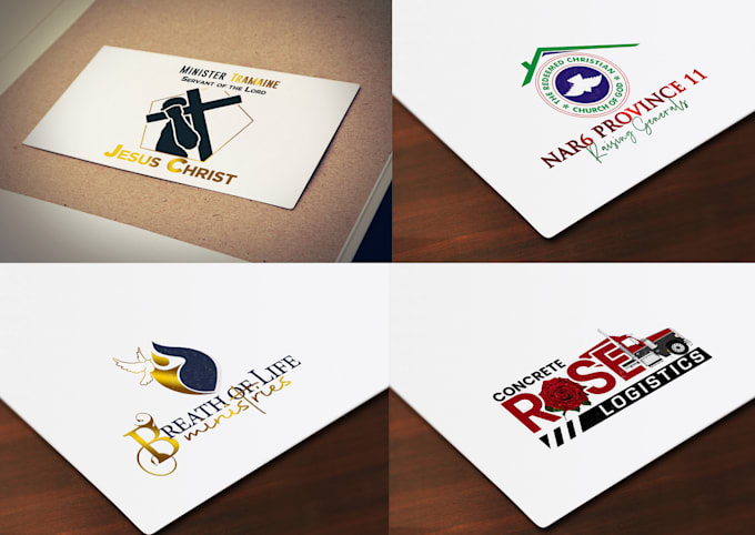 Design a modern church logo, ministry stamp in 12hrs by Pro_vibe | Fiverr
