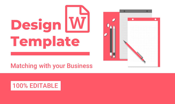 Design ms word document templates by Templateszone | Fiverr