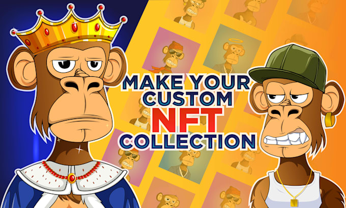 Create a custom nft art collection with 1k, 5k, 10k nfts by Mascot ...