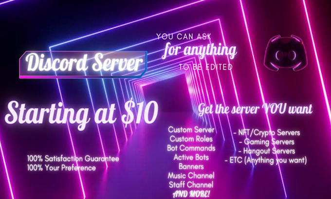 Create a professional advanced discord server by Cmstancu | Fiverr