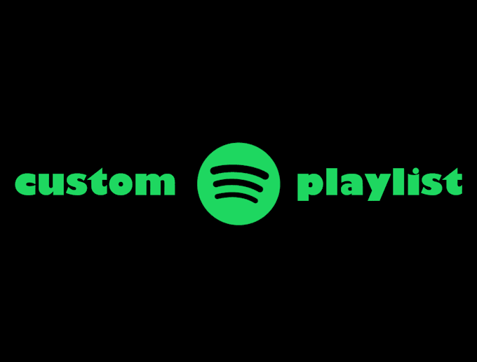 Create you a custom spotify playlist by Jari__ | Fiverr