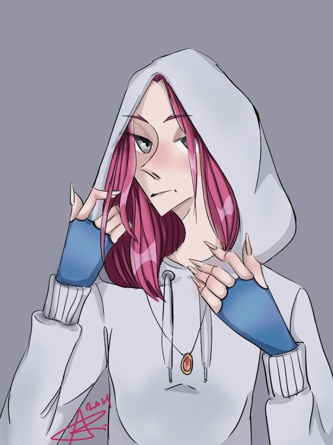 Create digital art of your oc in unique style by Arxsit | Fiverr