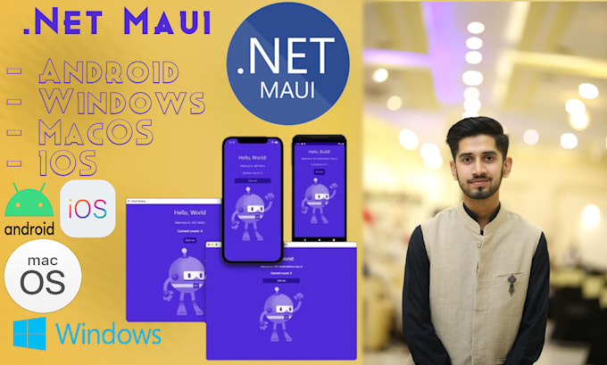 Develop Crossplatform Dot Net Maui Apps For You By Haseebahmed111 Fiverr 
