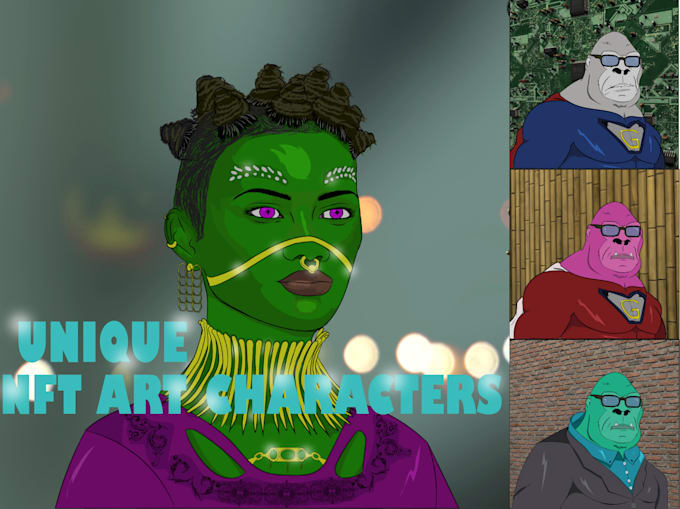 Create dope nft design or art by Bgwrld | Fiverr