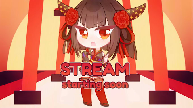 Make you starting screen, brb and loading screen by Xkaiki | Fiverr