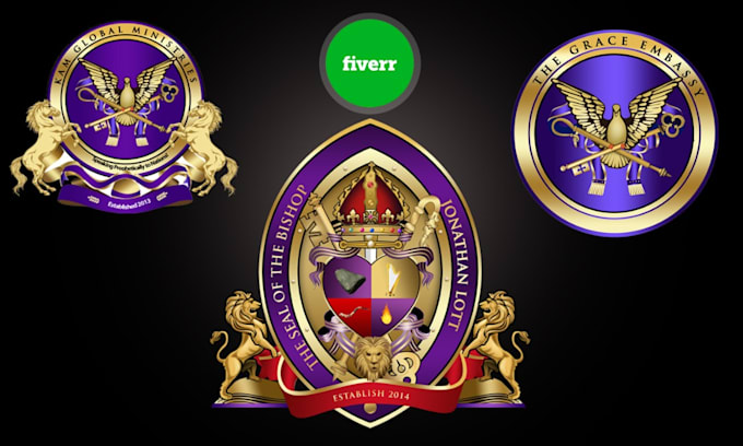 Create stunning church seal logo, bishop seal or apostle by Liam ...