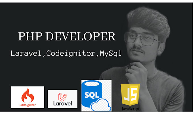Php, codeigniter, laravel,sql database as a php web developer by ...