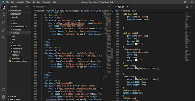 Solve html, css coding problems by Ameraraed_m | Fiverr Solve html, css coding problems by Ameraraed_m | Fiverr