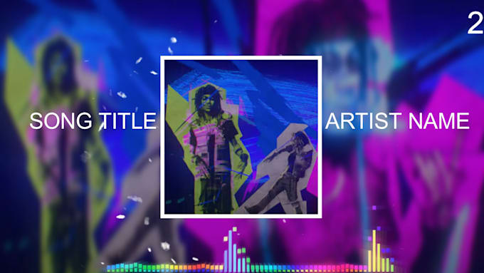 Make a music visualizer for your song your memorable song by Adityafvr ...