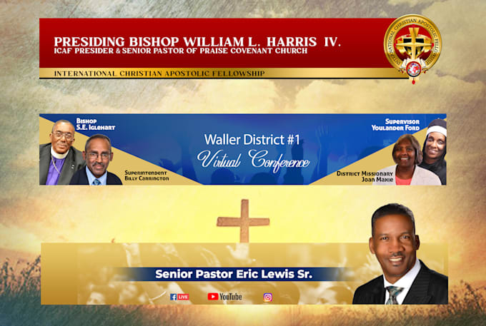 Design a lower third for the church or pastor by Graphicz0716 | Fiverr