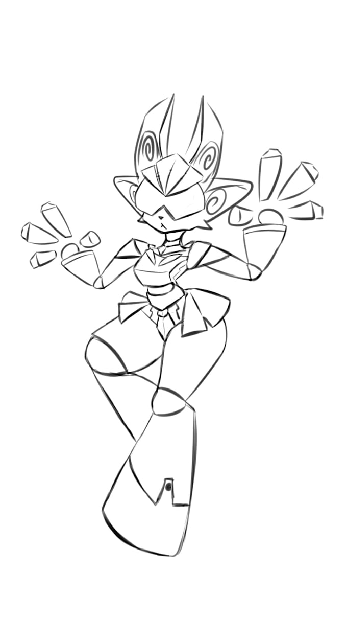 how to draw a full furry