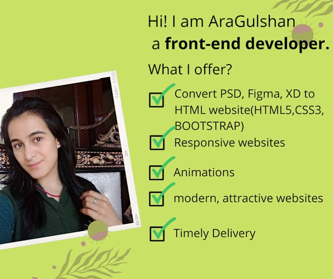 Be Your Frontend Developer Using Html5 Css3 And Bootstrap By 