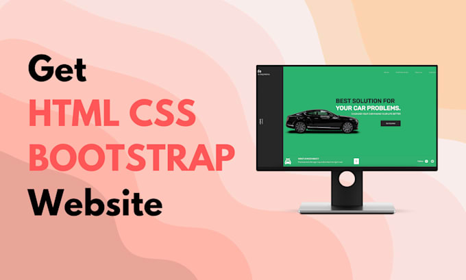 Develop html css bootstrap website by Fatimamaryam464 | Fiverr