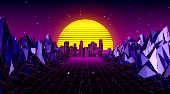 Design 80s vintage retro logo animation by Westongraphic | Fiverr