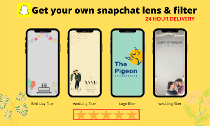 Create custom snapchat filters with lens studio by Badi_studio | Fiverr
