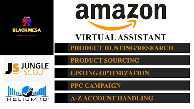 Be your amazon virtual assistant and will handle the account by Humayun_07 | Fiverr
