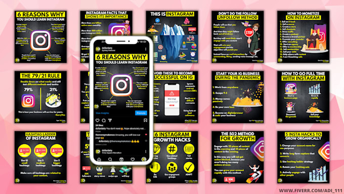 Build you an instagram business for side income by Adi_111 | Fiverr