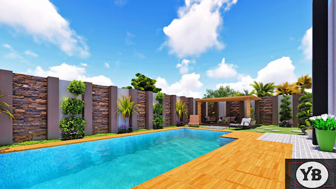 Rendu 2d et 3d plan architecture by Youssefboubekri | Fiverr