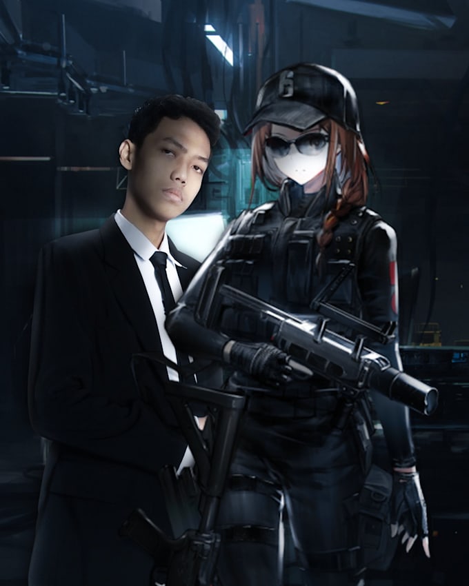 Merge any fictional characters in your photo by Mrcrtvt | Fiverr