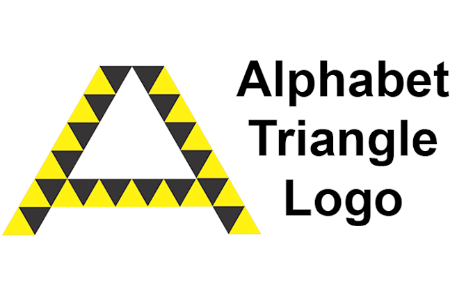 Make attractive alphabet logo with triangle by Gkyrios | Fiverr