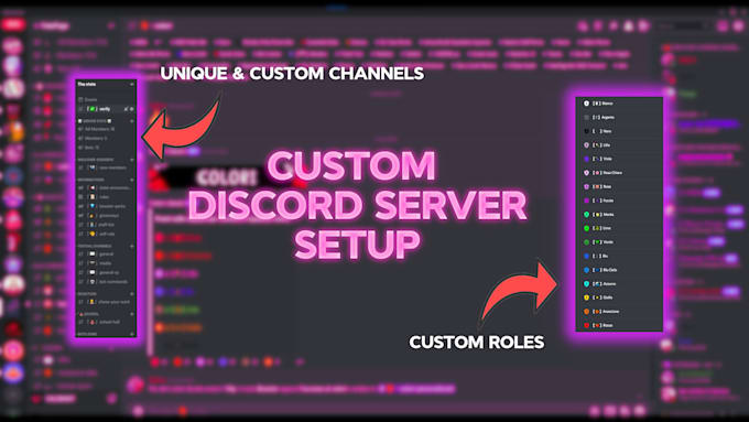 Setup your discord server by Redeiking | Fiverr