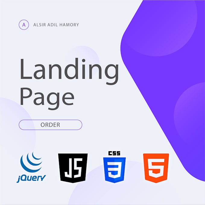 Creating landing page for website by Alsiradil | Fiverr