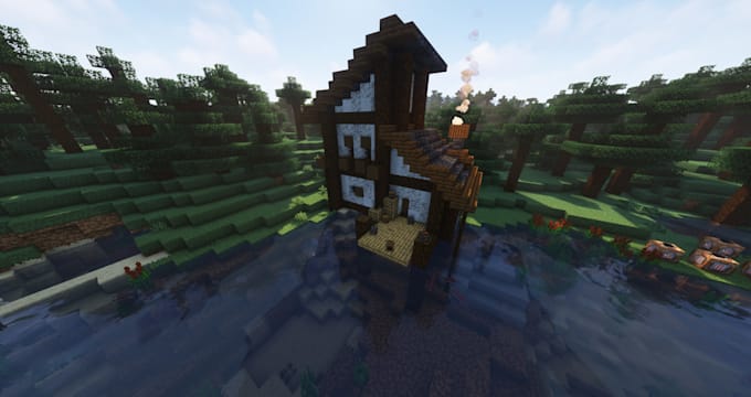 Do a building 20x20, 25x25, 30x30 blocks on minecraft java by ...