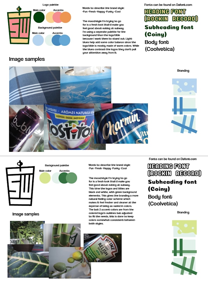 Create custom style guides by Alligatorbagel | Fiverr