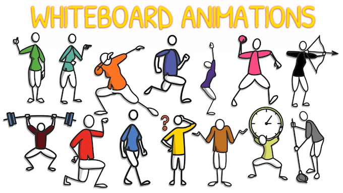 Create stick figure whiteboard animations by Avi14e | Fiverr