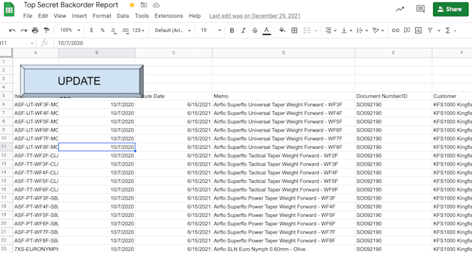Make a clickable button that updates your google sheet by Alwaysfloat ...