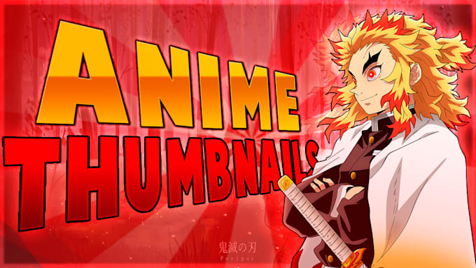Design cool anime thumbnails by Pasticho_ | Fiverr