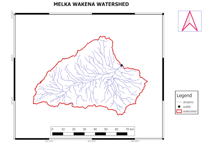 Do study area map, change detection, suitability analysis, watershed ...