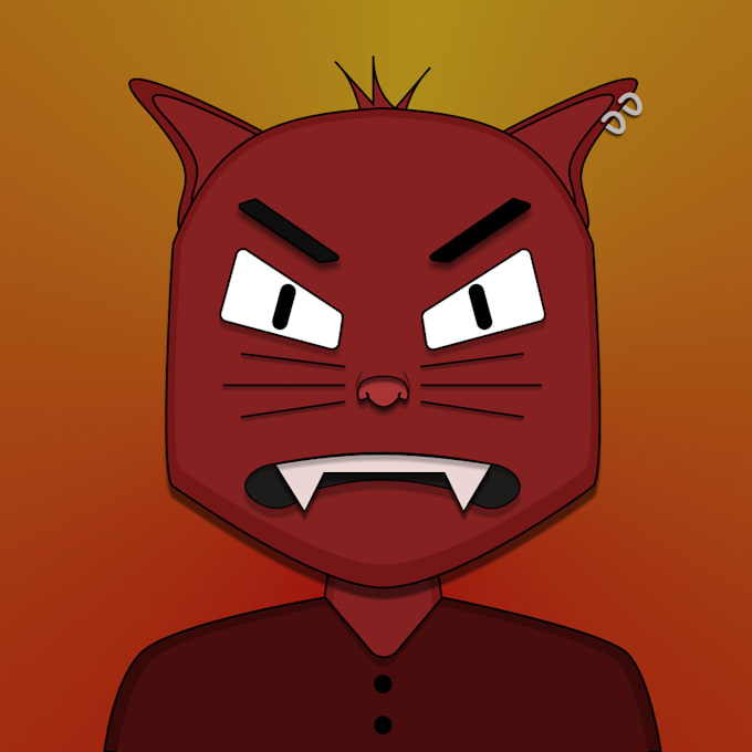 Create nft angry cat by Fikranimam | Fiverr