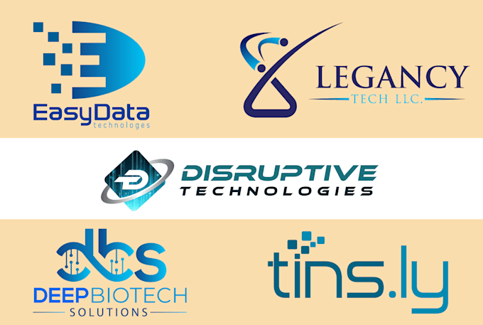 Modern technology logo design for your business by Designcity32 | Fiverr