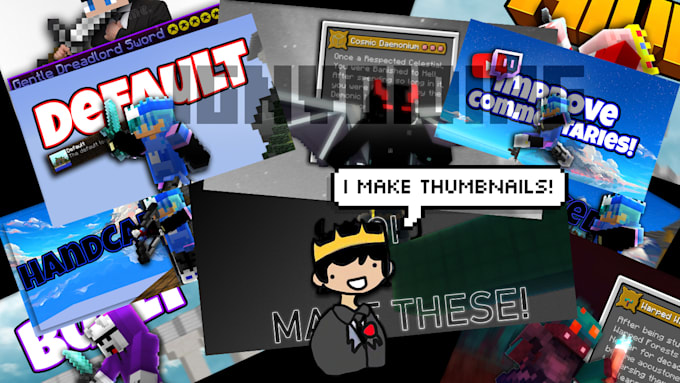 Create minecraft thumbnails using replay mod and photoshop by Voiding ...