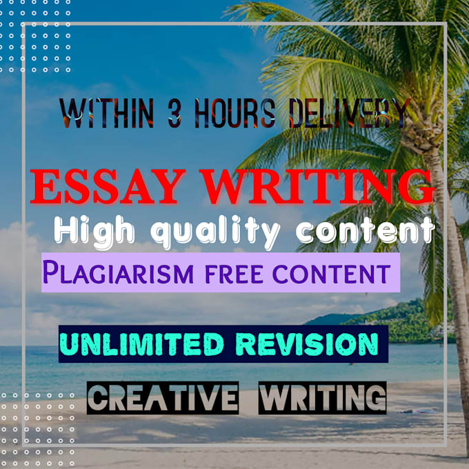 Write a unique essay by Phalia | Fiverr