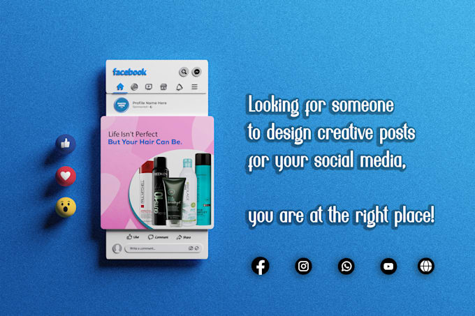 Design professional creative eye catching best social media post by ...