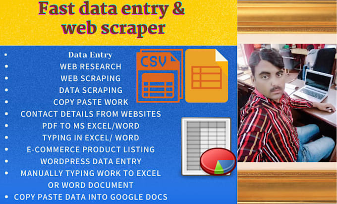 Do fast data entry data typing and convert files word to pdf by ...
