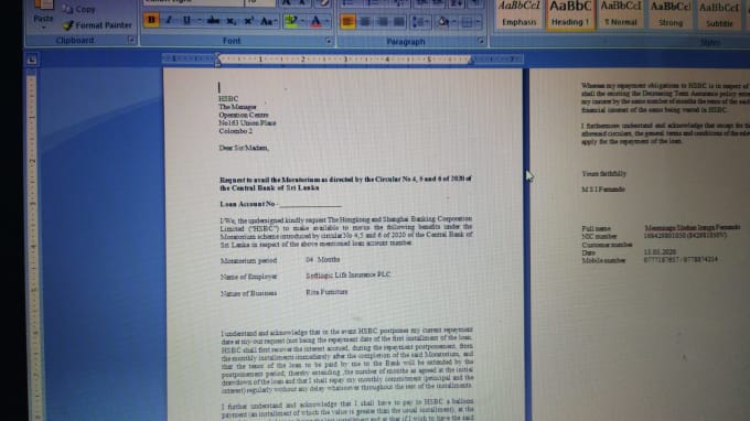 Do data entry microsoft word by Sheirafer | Fiverr