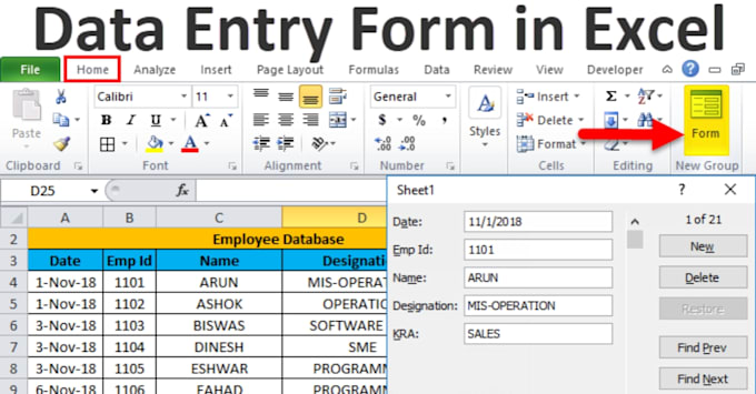 Do excel data entry, pdf to excel by Bappa97 | Fiverr