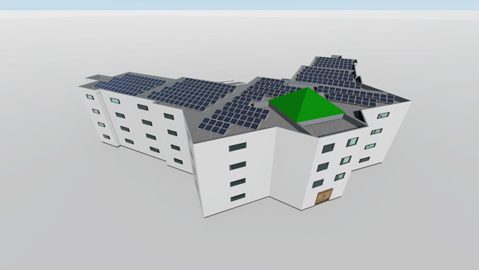 Design photovoltaic system on pvsyst, autocad, and sketchup by ...