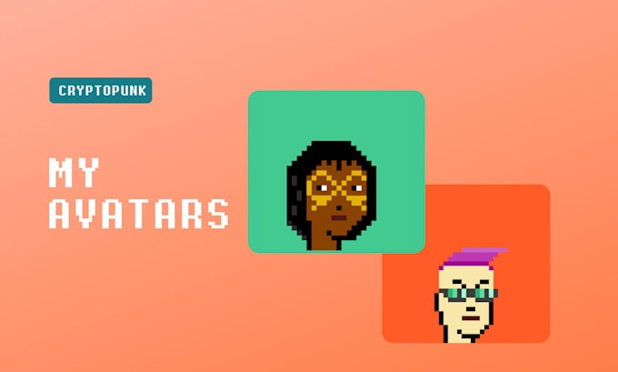Creat cryptopunk avatars pixel for you by Fitaydin | Fiverr