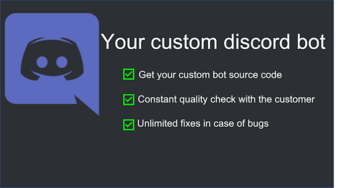 Code A Discord Bot For You In Javascript By Pandadreamer20 Fiverr