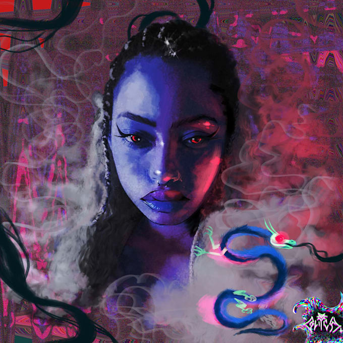 Draw whatever you want by Glitch_brush | Fiverr