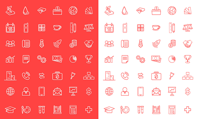 Design your custom icon set by Ahmedidrees576 | Fiverr