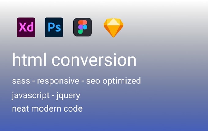 Convert your design file into a fully responsive website by Jhnkreatur ...