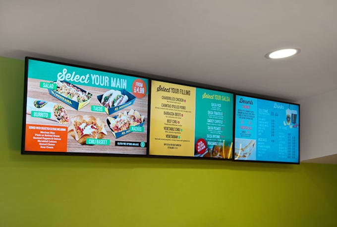 Create a professional yodeck layout for digital signage from scratch by ...