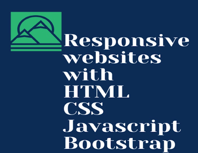 Create a responsive website in html css javascript by Esla51 | Fiverr