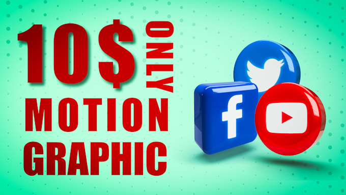 Create motion graphic for and explainer video in 2 days by ...